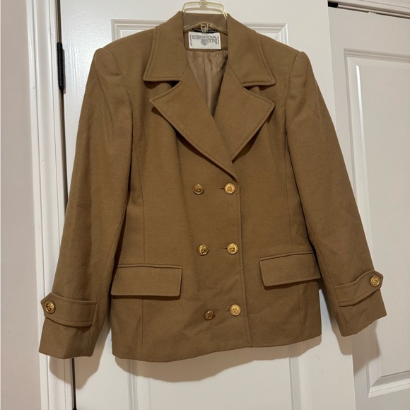 International Scene | Jackets & Coats | Vintage International Scene Tan ...